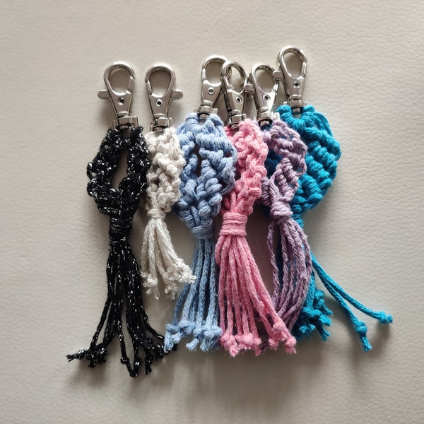 Sleutelhanger Macrame - Etsy