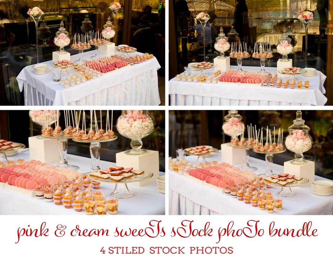 Candy Bar, Sweets Stock Photo Bundle, Party Food Display, Food Platter ...