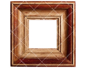 Wood Frame Border Clipart - Etsy