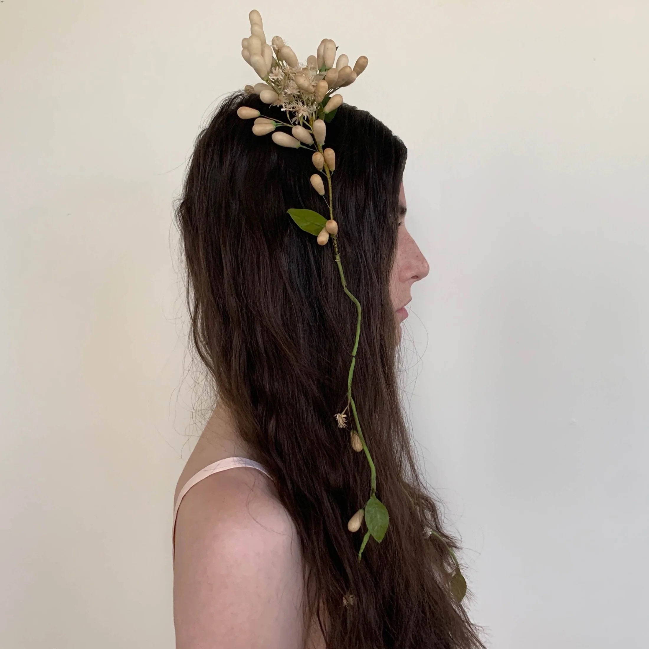 Victorian Wax Flower Wedding Crown - Etsy