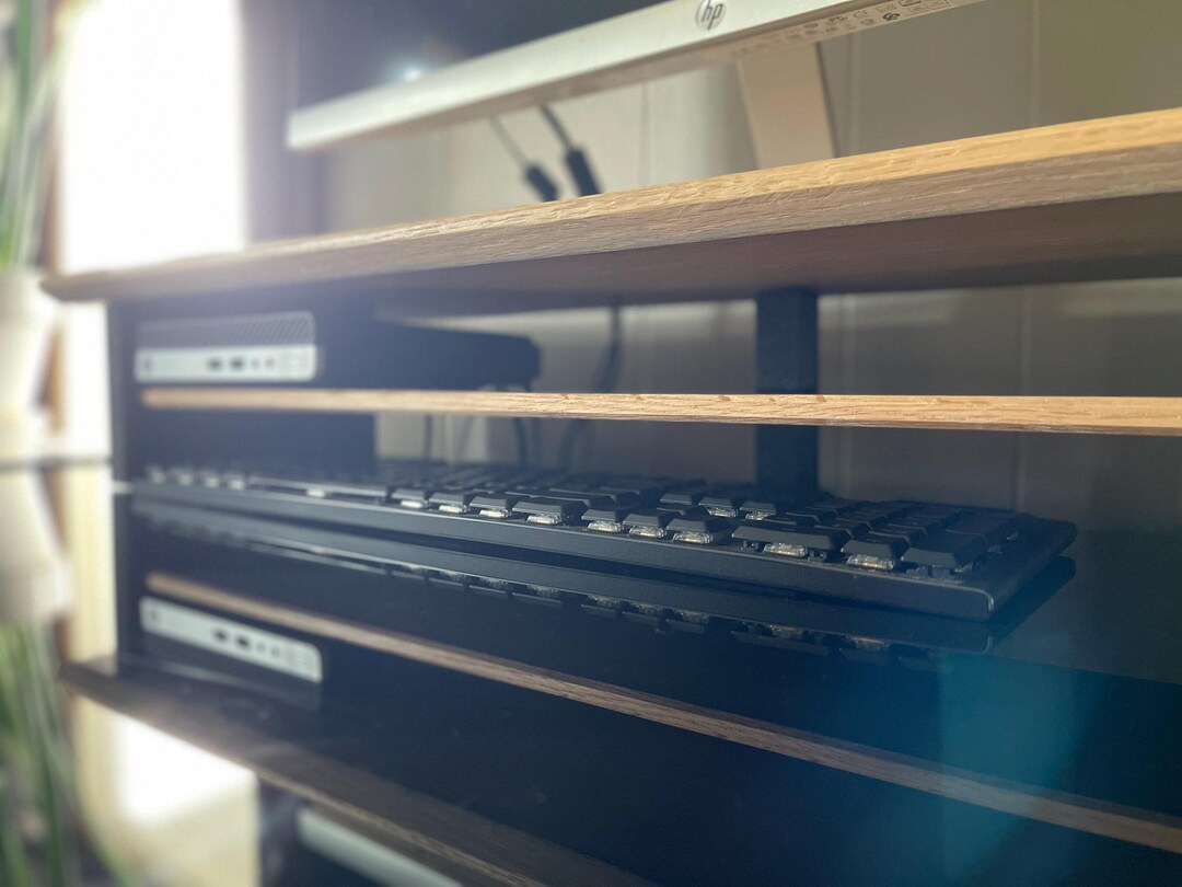 Handmade Monitor Stand - Solid Wood, Adjustable - Etsy