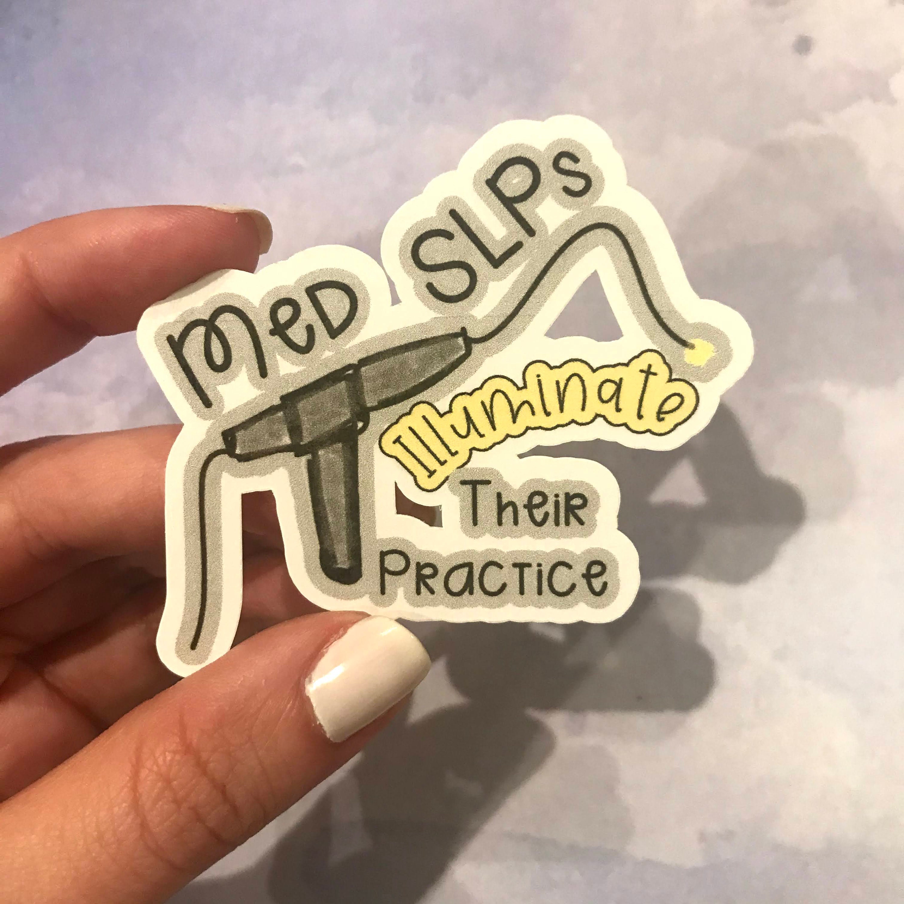 FEES Sticker Medical SLP Sticker Speech Scope Sticker - Etsy UK