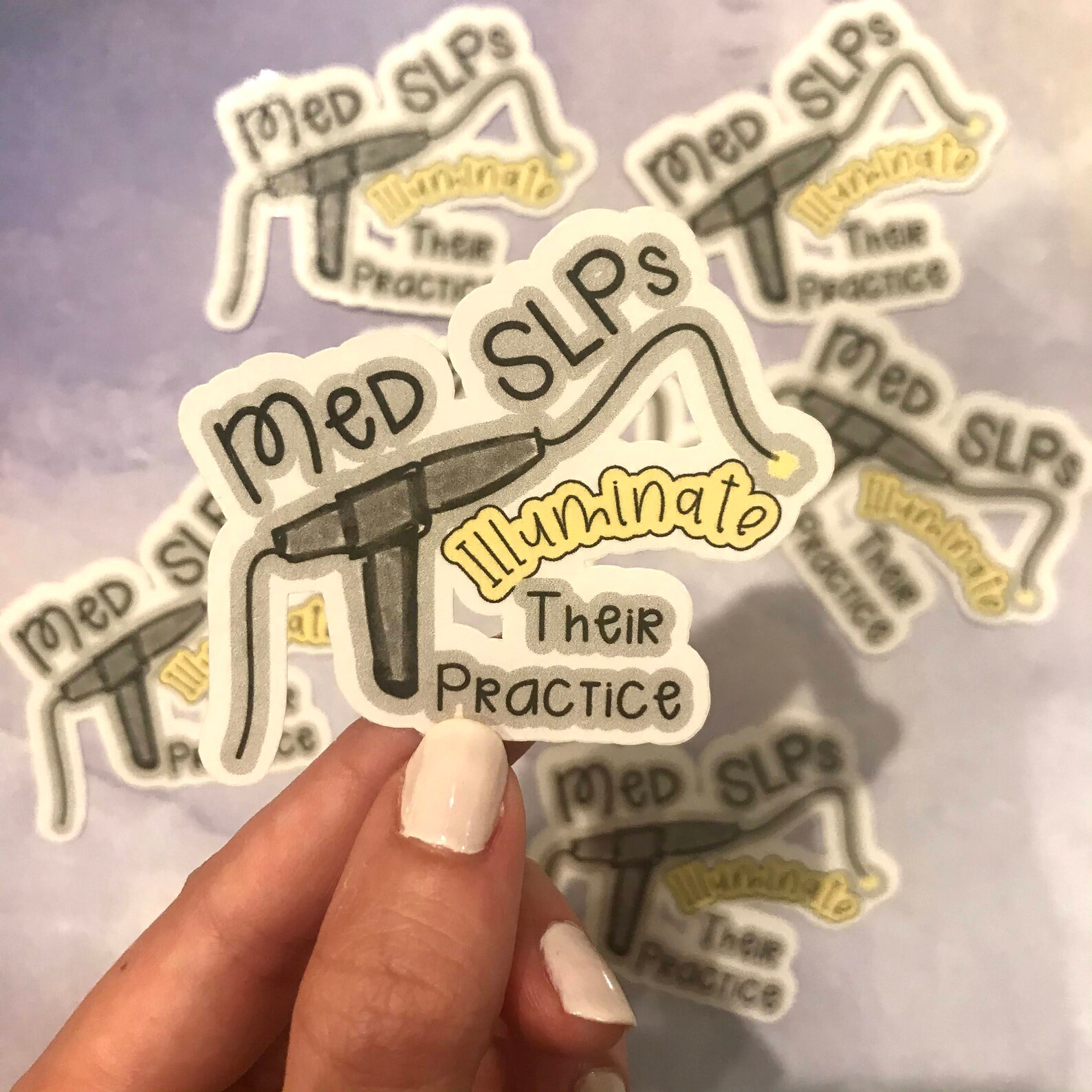 FEES Sticker Medical SLP Sticker Speech Scope Sticker - Etsy UK