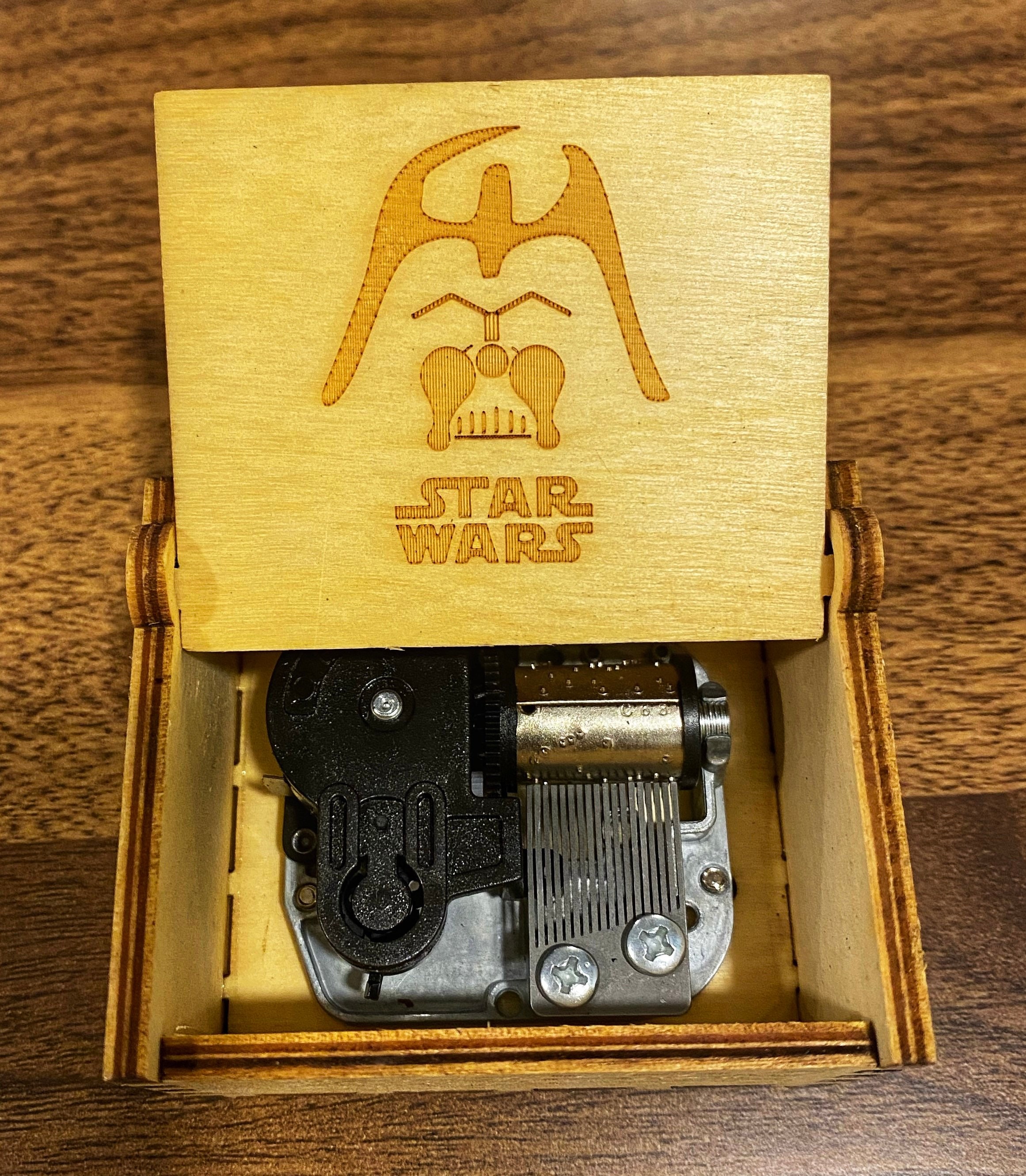 Star Wars Music Box Wind up Musical Gift for - Etsy