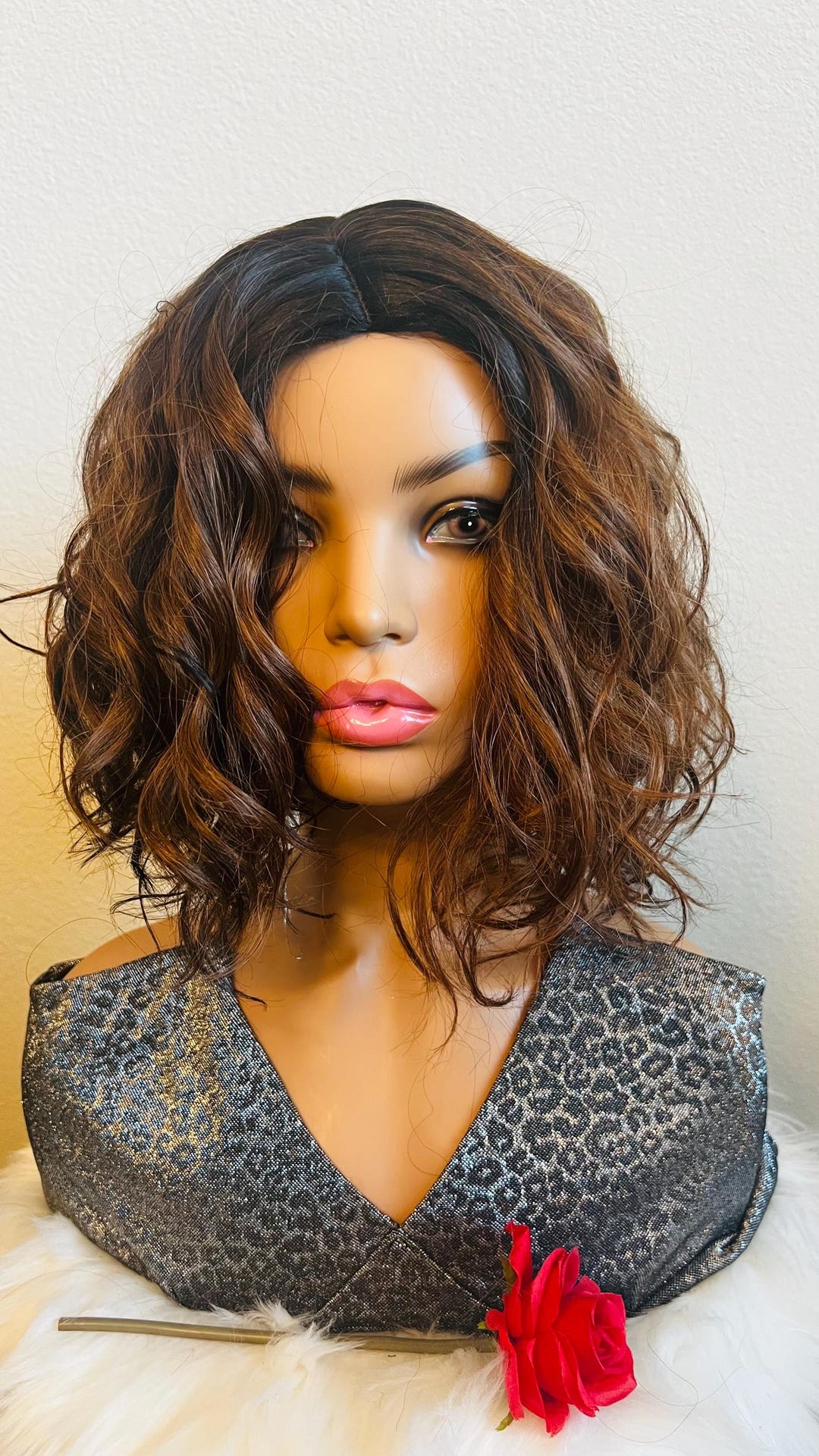 Limited Edition Pauline Wig 2 - Mixed Highlights. Black Roots and ...