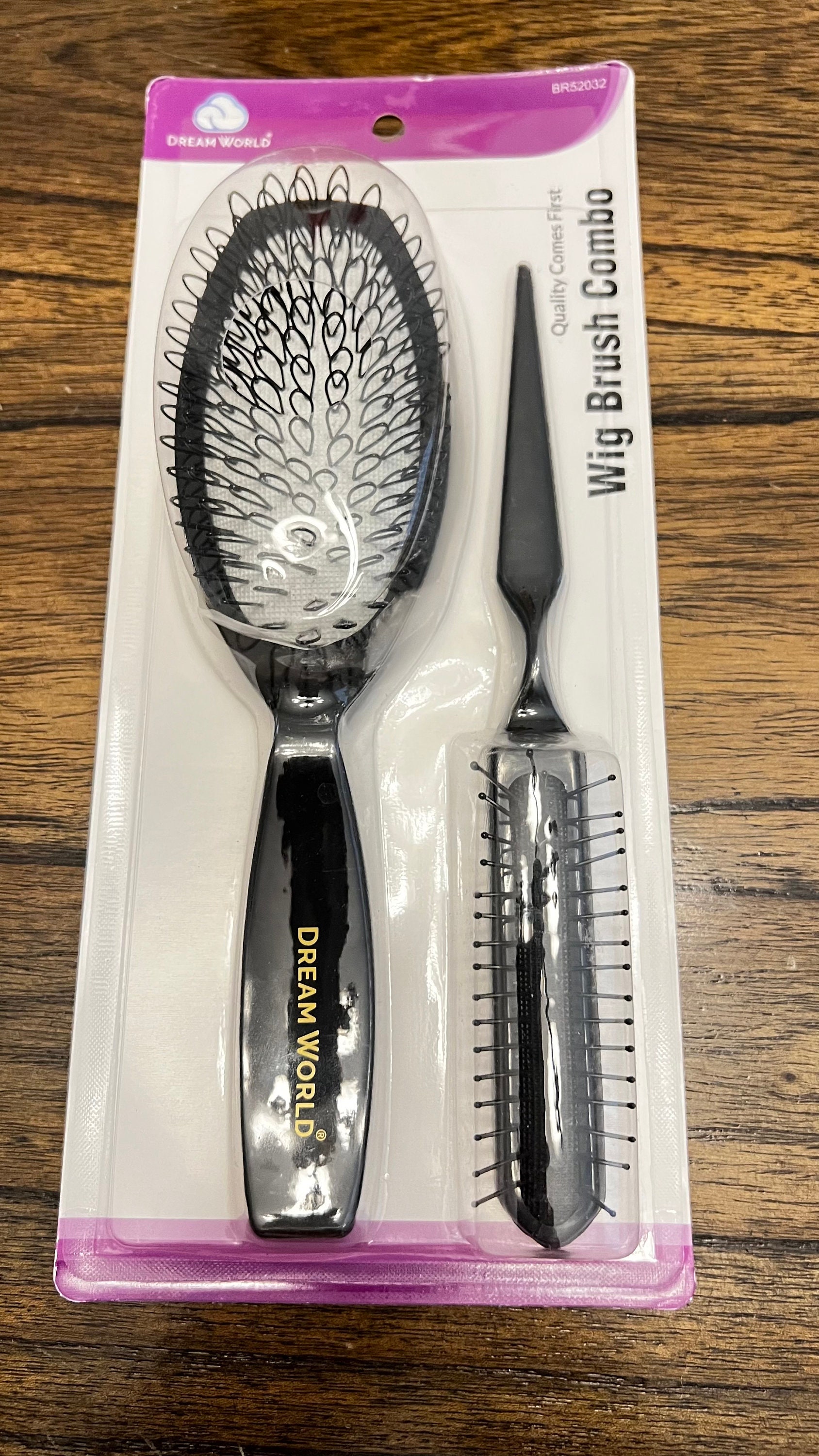 Wig Care Combo - Comes With Brush Combo, Wig Shampoo, 3 in 1 Wig Spray ...