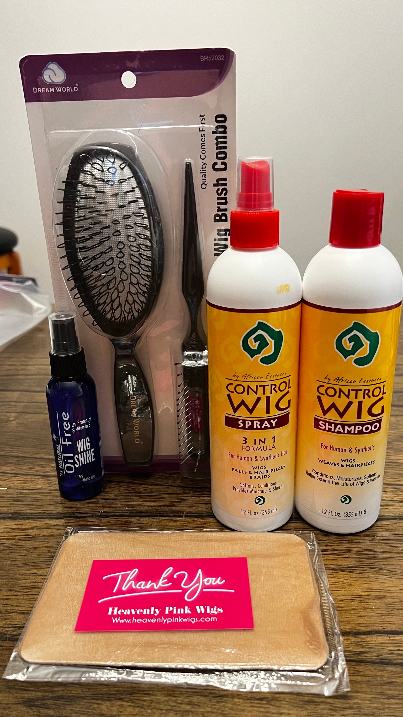 Wig Care Combo Comes With Brush Combo Wig Shampoo 3 in 1 - Etsy