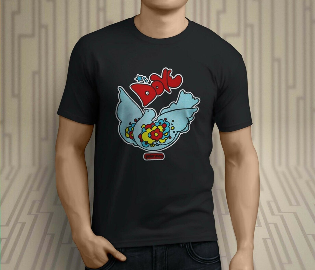 PETER MAX Cosmic Dove Pop Art Mens T Shirt - Etsy