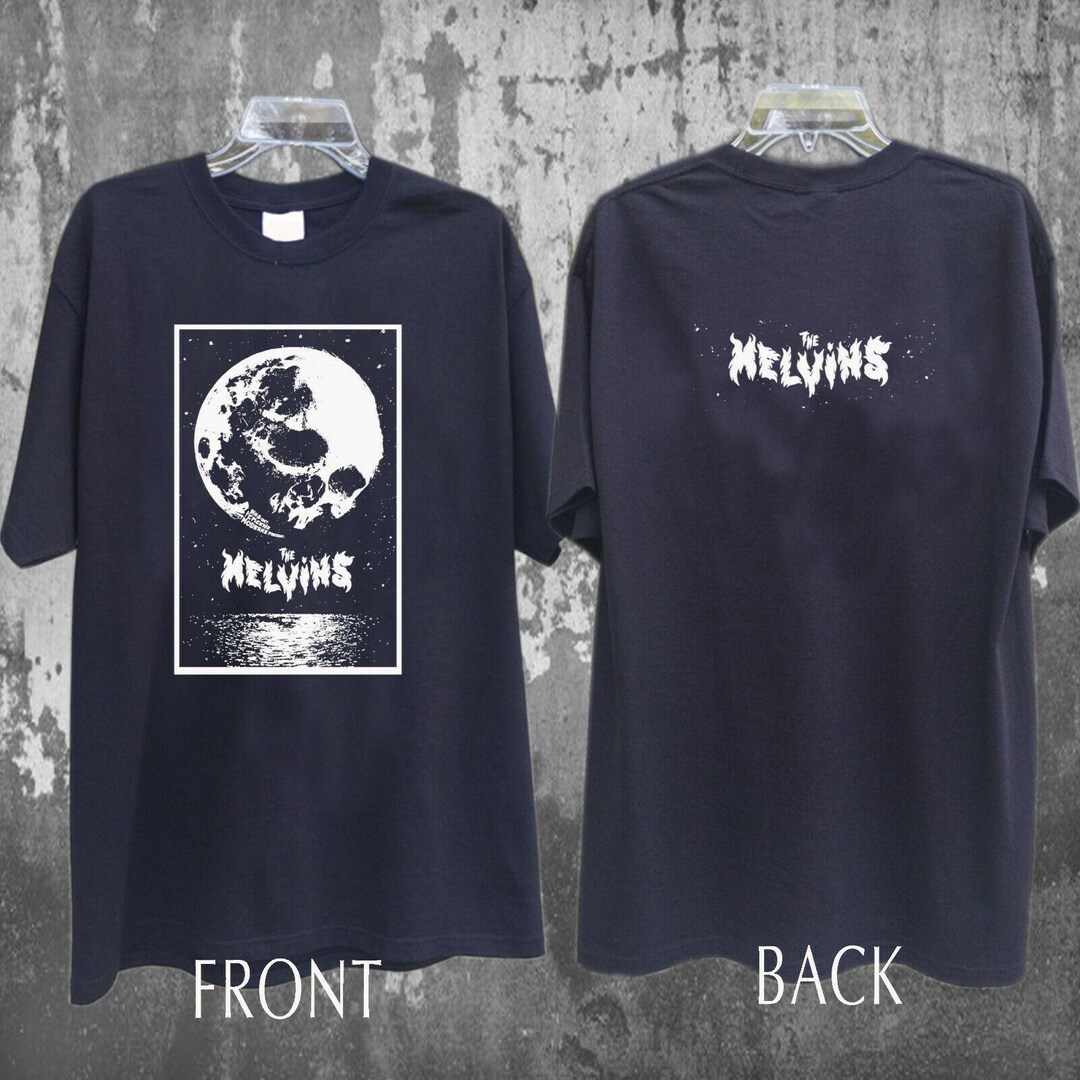 The Melvins Concert Tour Moon Logo Mens Black Tshirt - Etsy