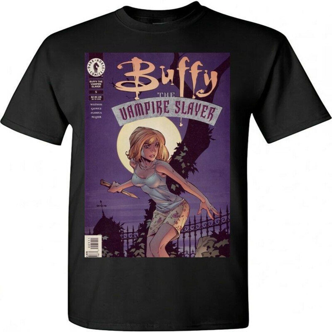 Buffy the Vampire Slayer Comics Poster Anne Summers Men's Tshirt Size S ...