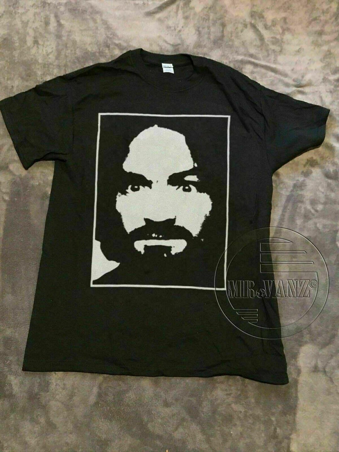 AXL Rose Guns N Roses CHARLES Manson T Shirt Vintage Charlie Dont Surf ...