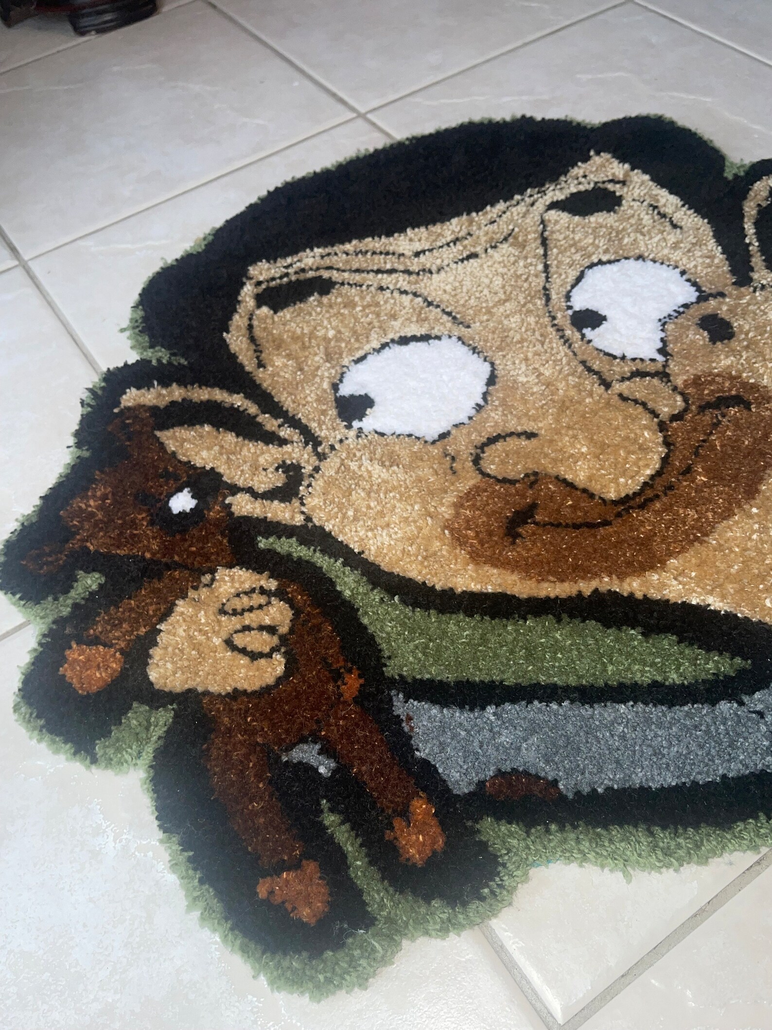 Mr. Bean Tufted Rug - Etsy
