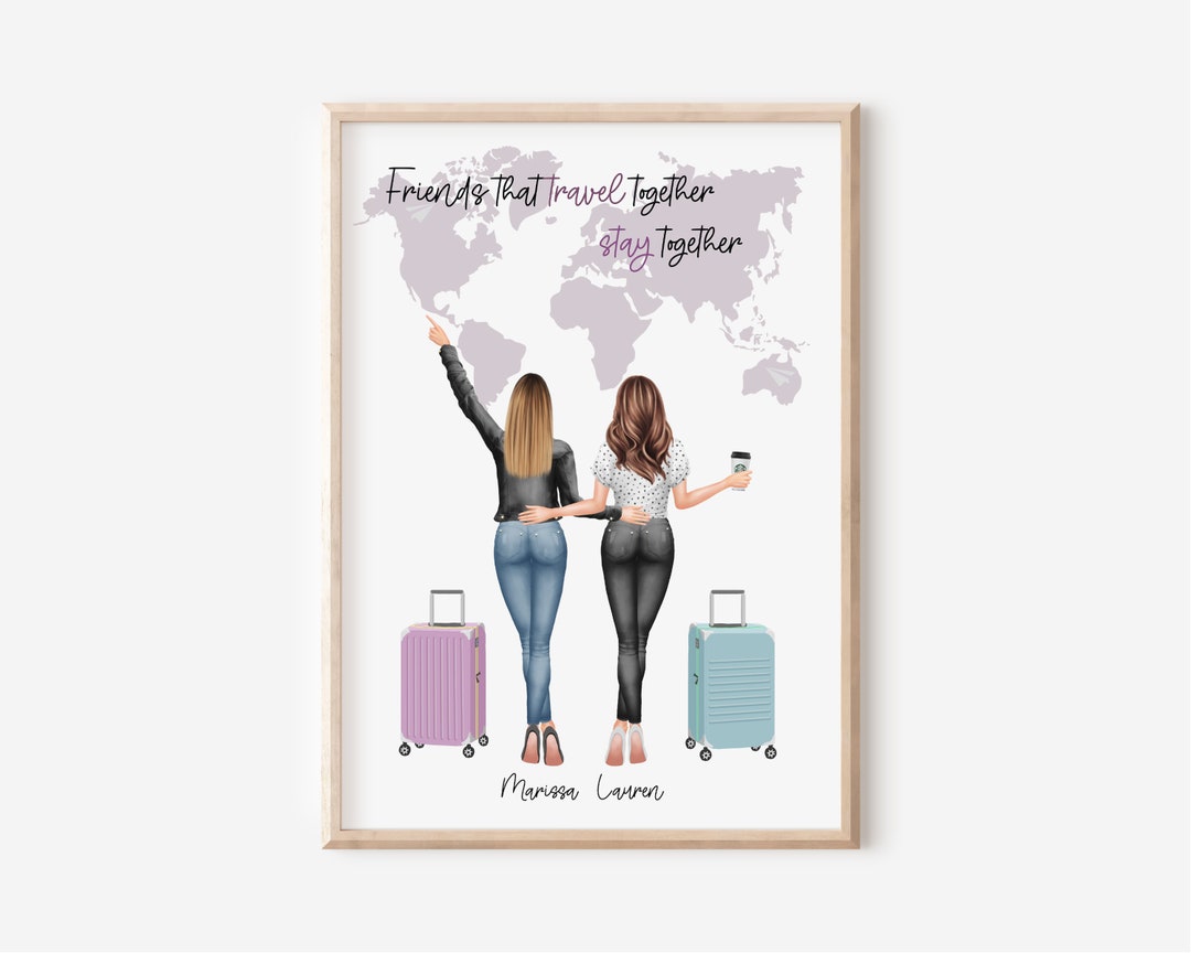 Birthday Gift Idea | Travel Friends | Gift Idea for Friend | Travel ...