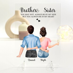 Brother Sister Gift Siblings Gift Personalized Gift for - Etsy