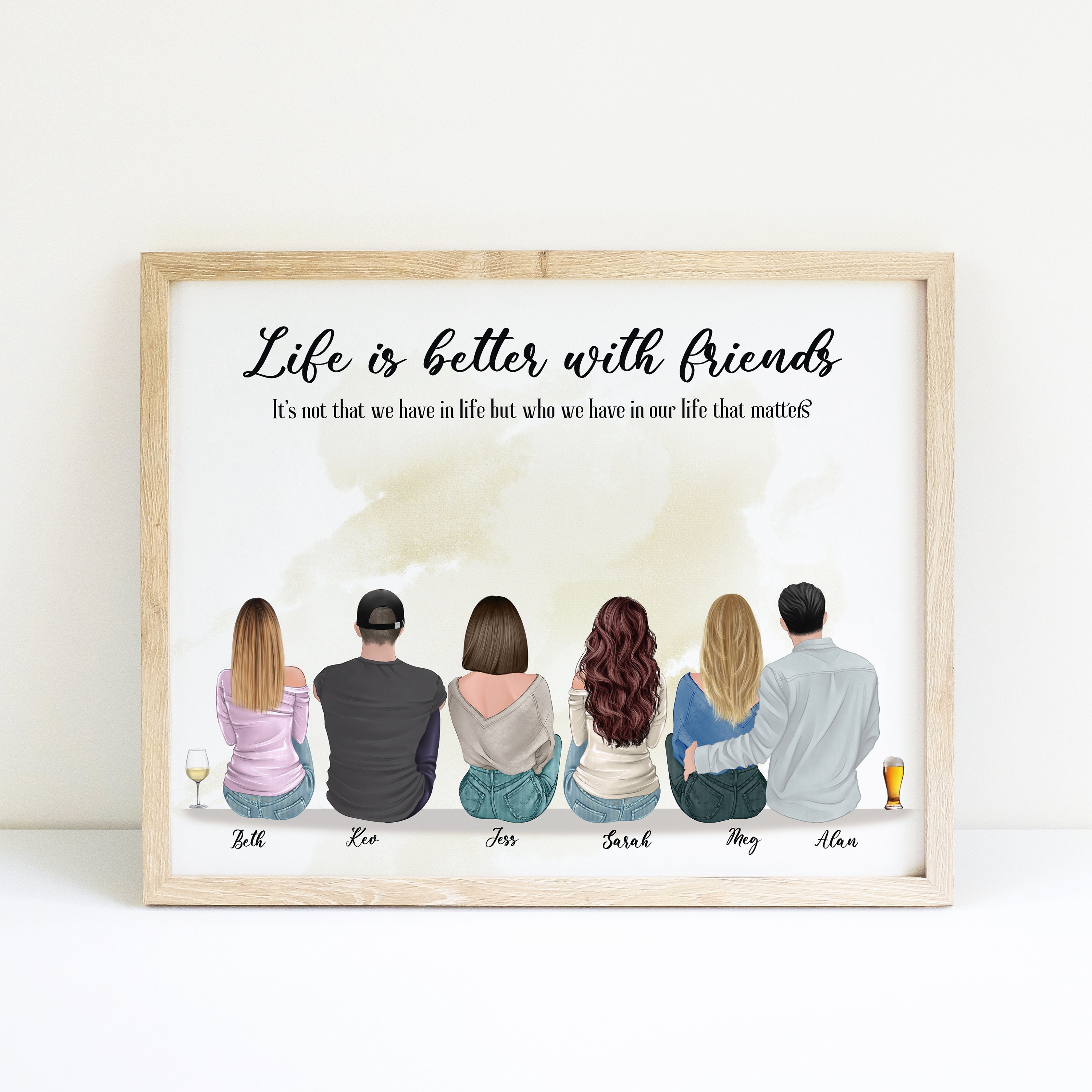 6 Best Friends Group