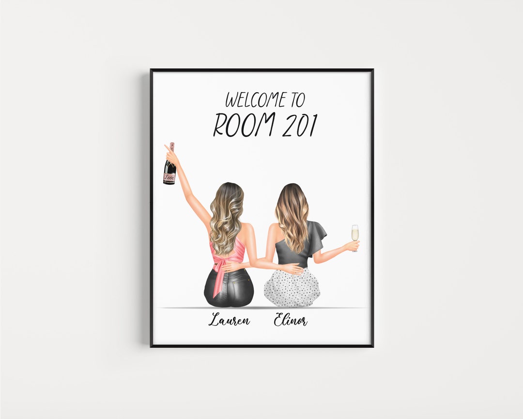 Roomate Gifts Wall Decor for College Girls Dorm Decor College Apartment ...