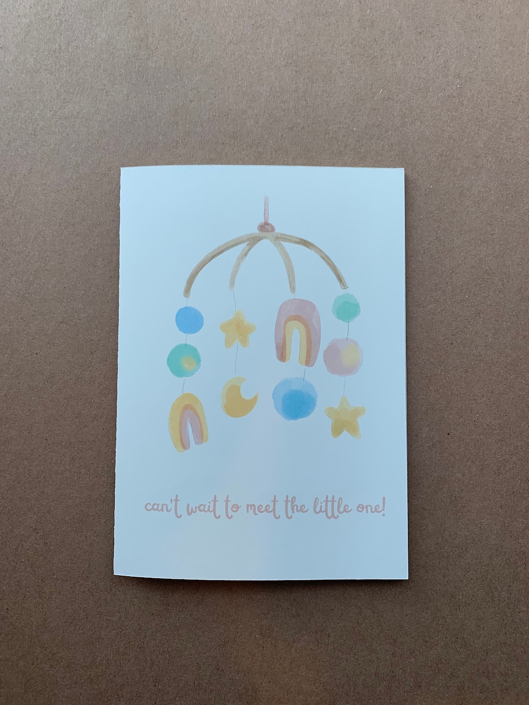 Congratulations Baby Watercolour Greeting Card New Baby - Etsy