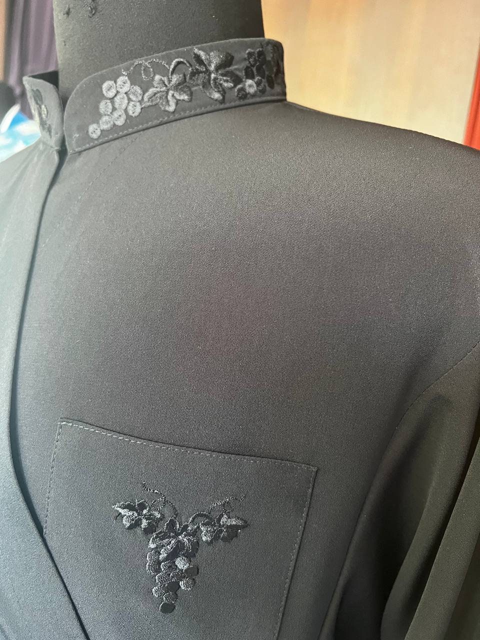 Embroidered Orthodox Cassock - Cassock in Crash Linen Fabric - Cassock ...