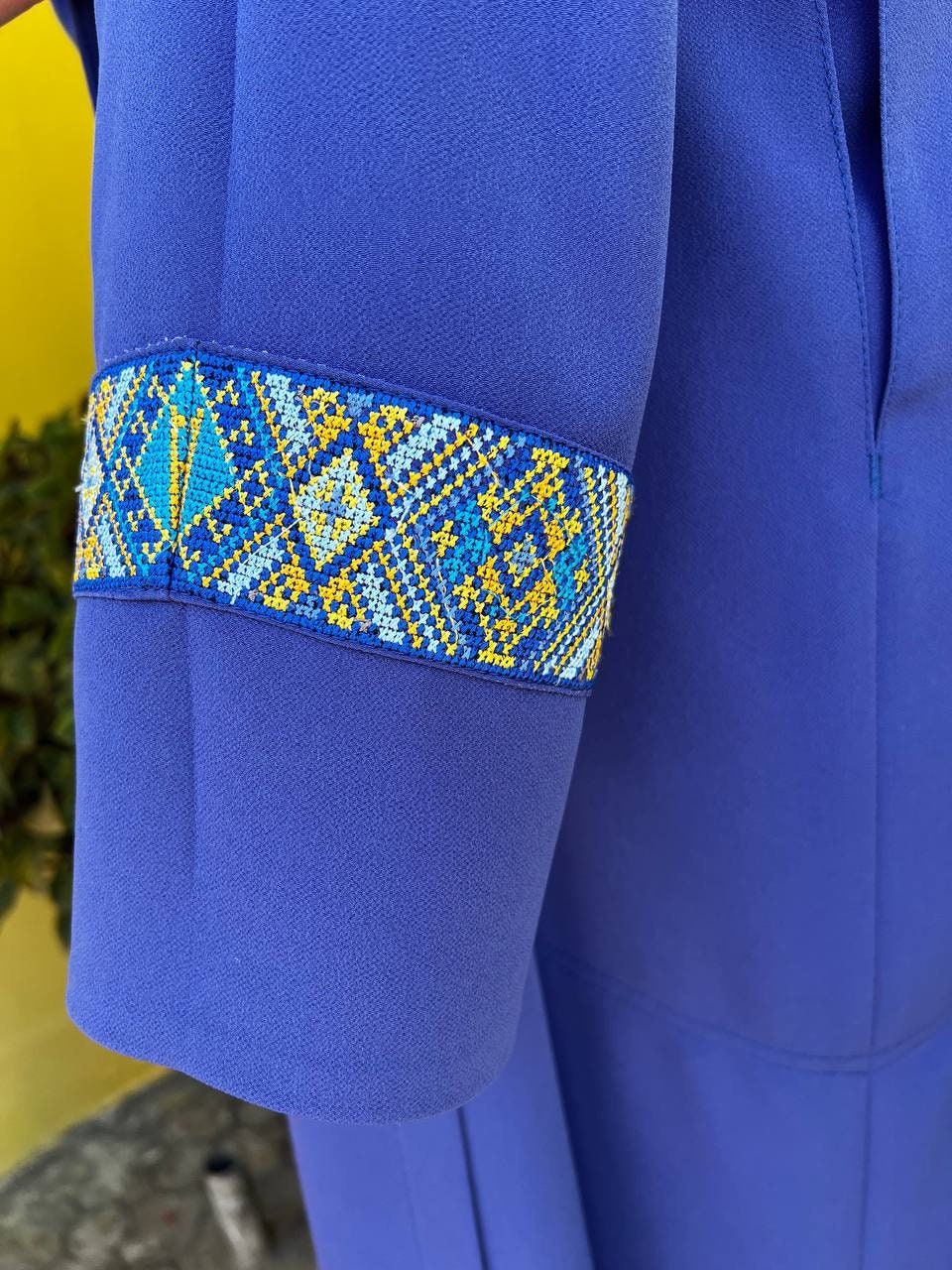 Embroidered Ukraine Cassock A Set of Vestments: Cassock, Skufia blue ...