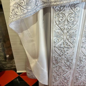 Embroidered White Vestment Priest - Orthodox Greek Style Vestment ...