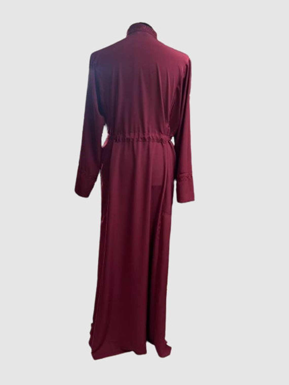 Embroidered Cassock - Wet Silk Fabric, Red Colors - Cassock Orthodox ...