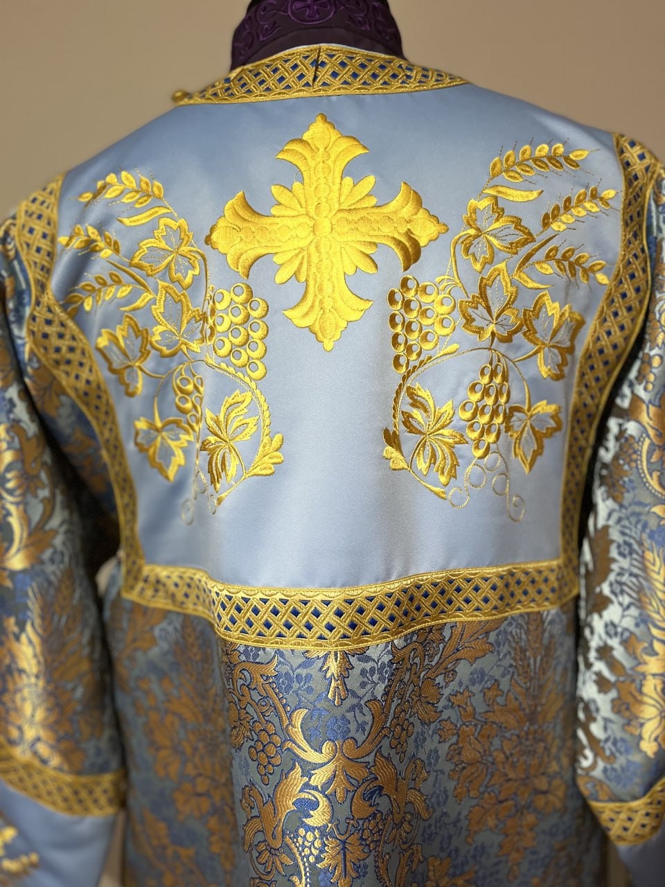 Embroidered Deacon's Vestment protodeacon Vestment Orthodox Greek Style ...
