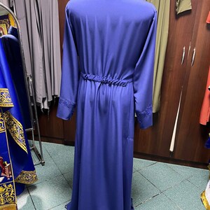 Set: Cassock Skufia in Blue Color - Etsy