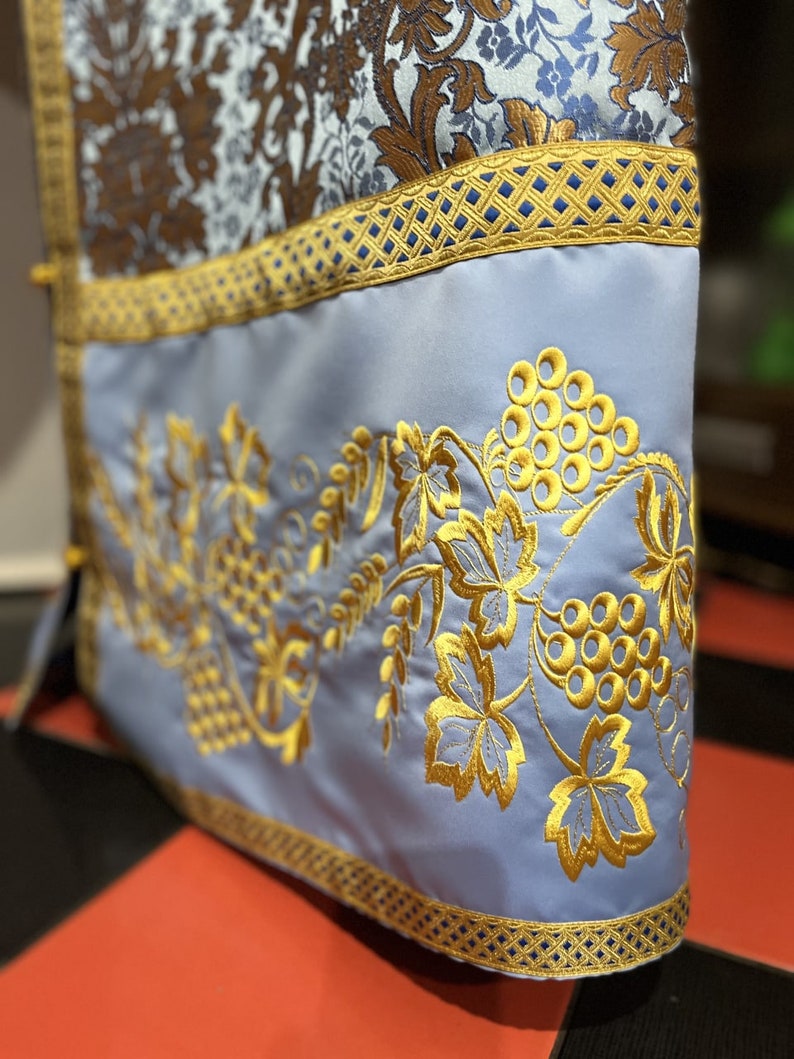 Embroidered Deacon's Vestment protodeacon Vestment Orthodox Greek Style ...