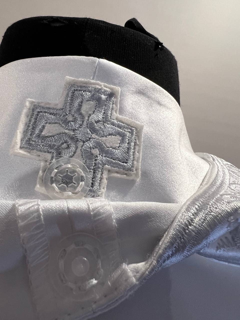 Embroidered White Vestment Priest - Orthodox Greek Style Vestment ...