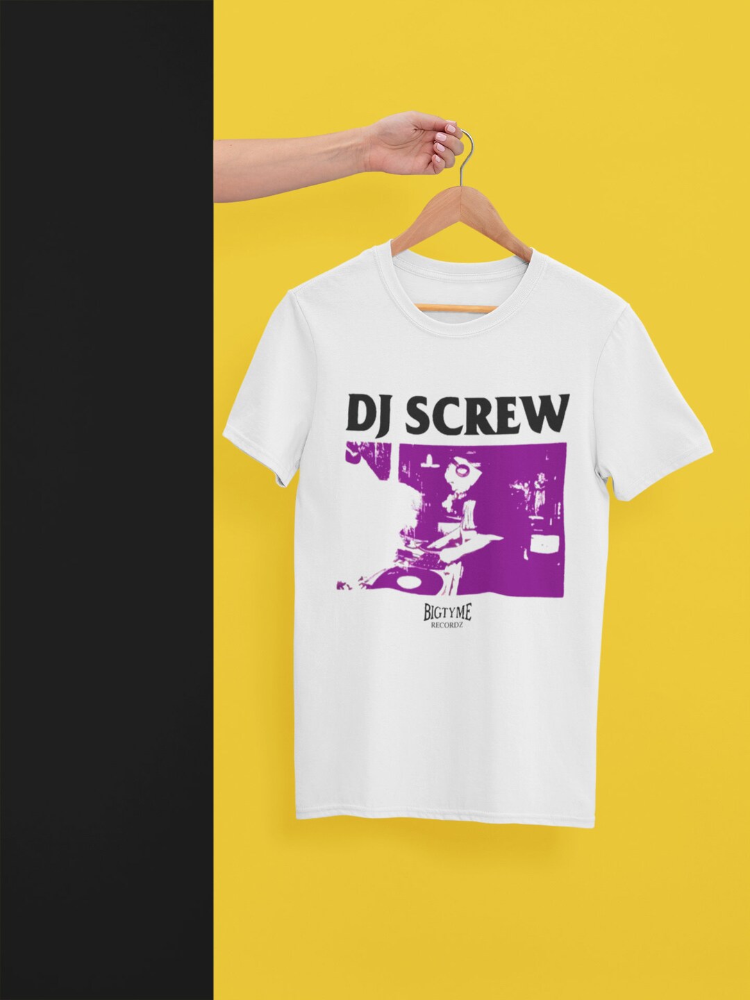 Best Tshirt DJ Screw Bigtyme Records Hip Hop New T Shirt Men's T-shirt ...