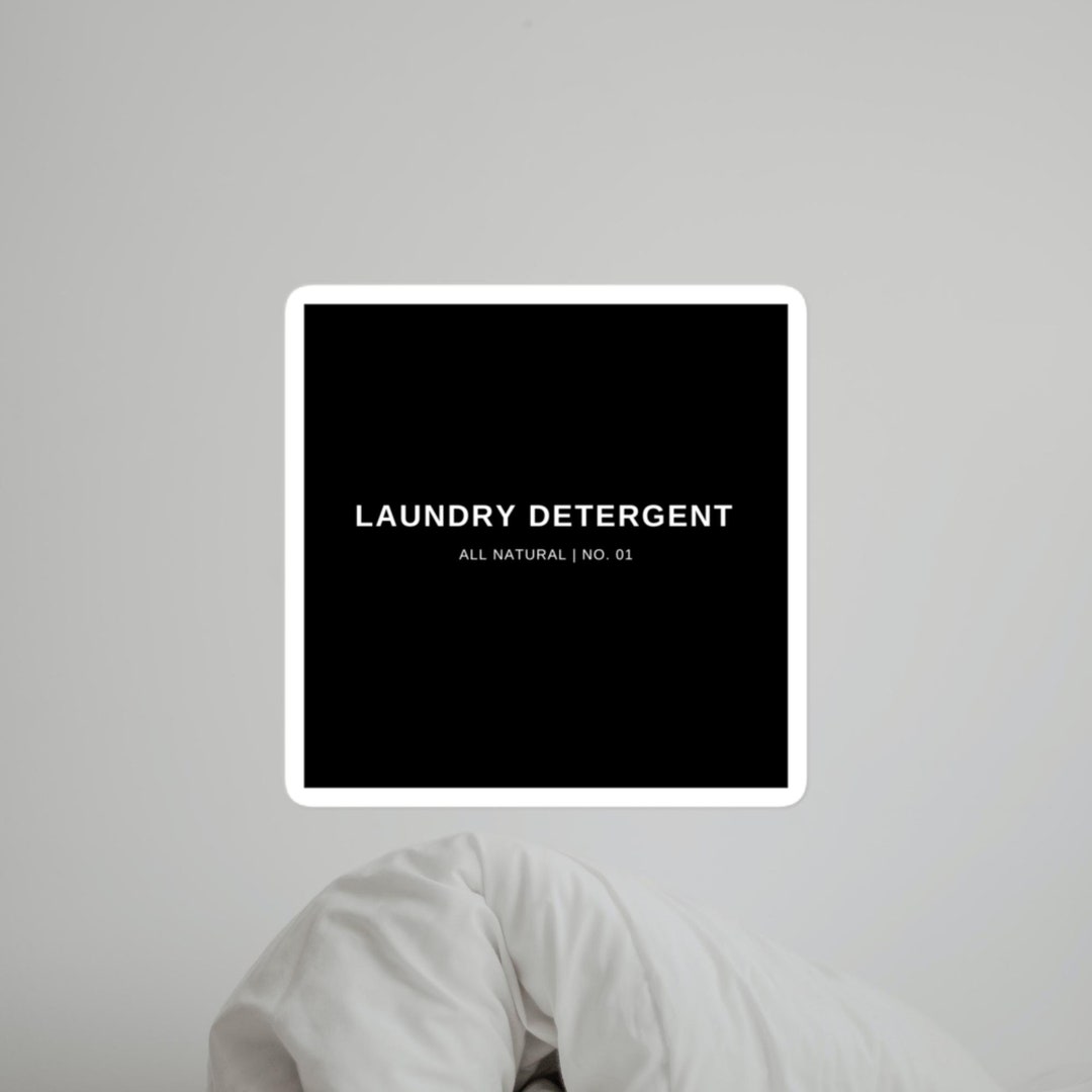 Laundry Detergent Labels - Etsy
