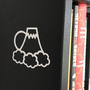 Mt Fuji Sticker, Japanese, Tokyo, Sticker, Cool Sticker, 富士山, Laptop ...