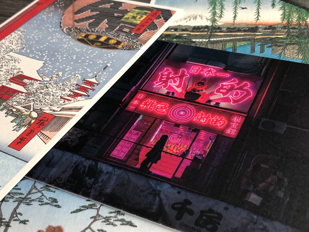 Japan Postcard Set 2, New York Times Postcards, Postcards, Japan ...