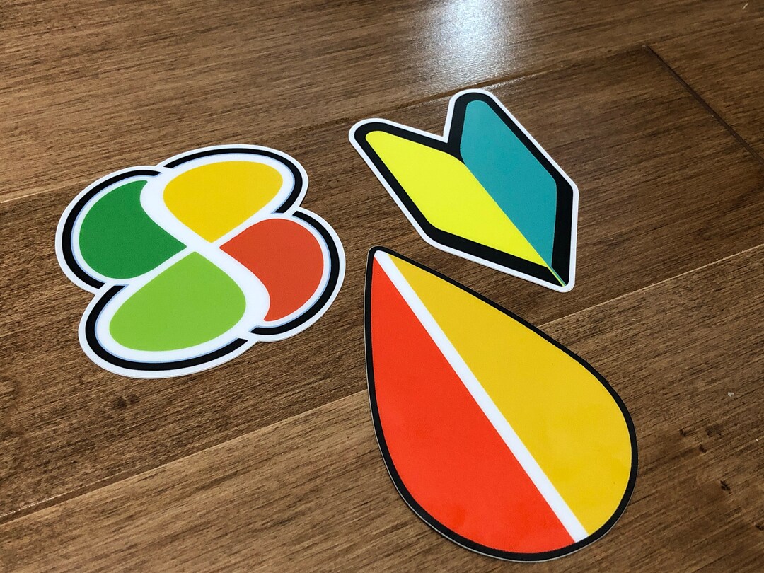 Japan JDM Stickers Japan Car Stickers Souvenir Scrapbook - Etsy