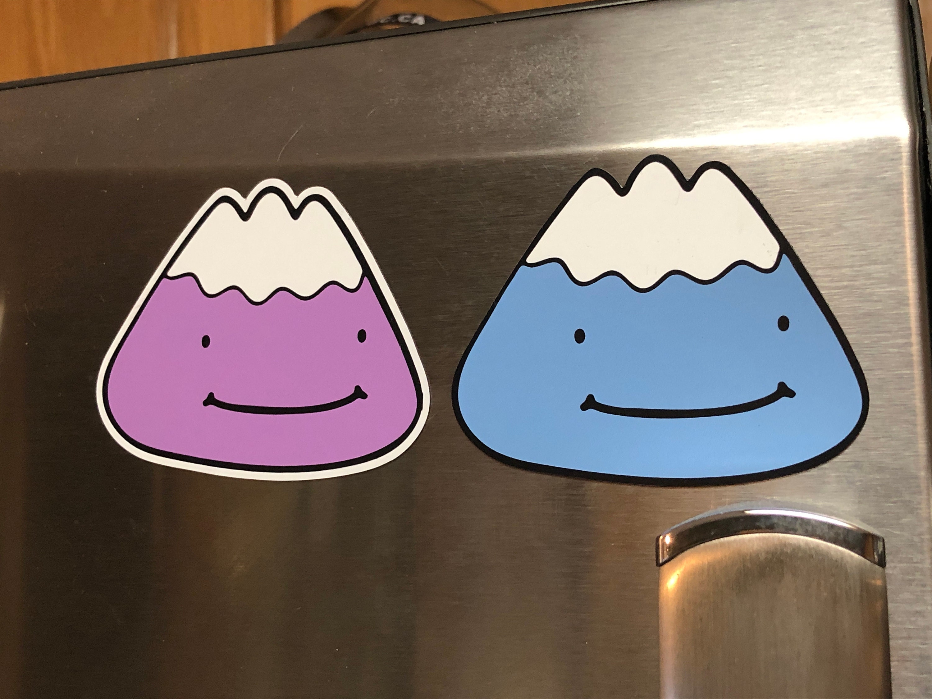 Kawaii Mt. Fuji Mount Fuji Japan Cute Magnet Kawaii Mount | Etsy