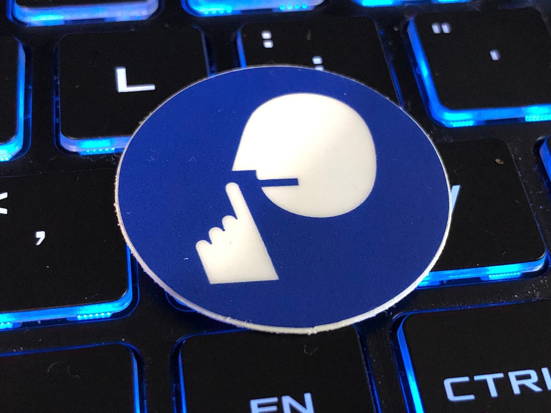 Japan "quiet" Symbol Sticker, Cool Sticker, Souvenir, Scrapbook, Japan ...