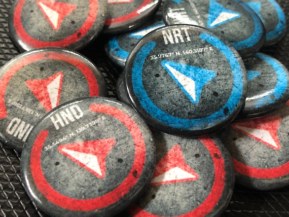 Japan Button Manhole Tokyo Japan Button Pinback Cool - Etsy