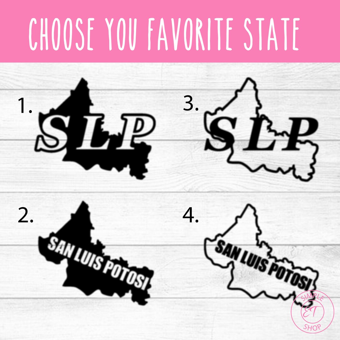 Car Sticker, Mexican States, Yeti Sticker, Car Sticker, San Luis Potosí ...