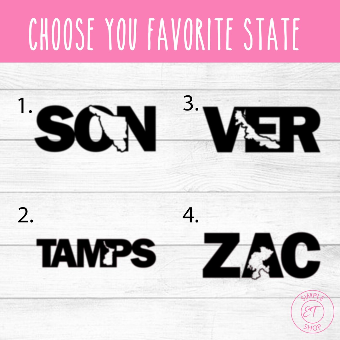 Car Decal, Mexican States, Yeti Decal, Car Decal, Son, View, Tamps, Zac ...