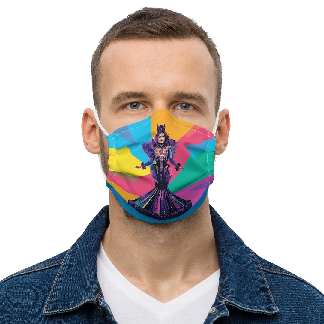 Gottmik Final Look Wpap Style Premium Face Mask, Rupauls Drag Race Drag ...