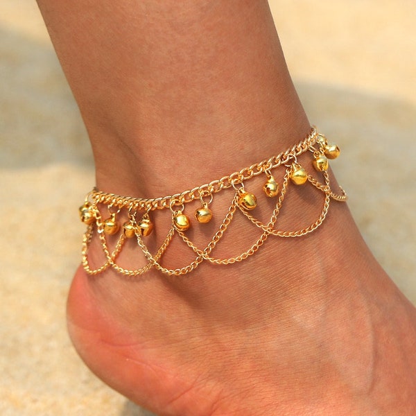 Anklet With Bells - Etsy