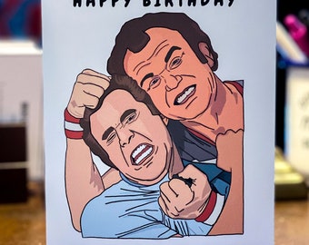 Birthday Card Step Brothers - Etsy