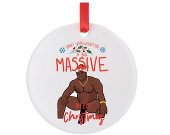 Barry Wood Christmas Ornament - Etsy