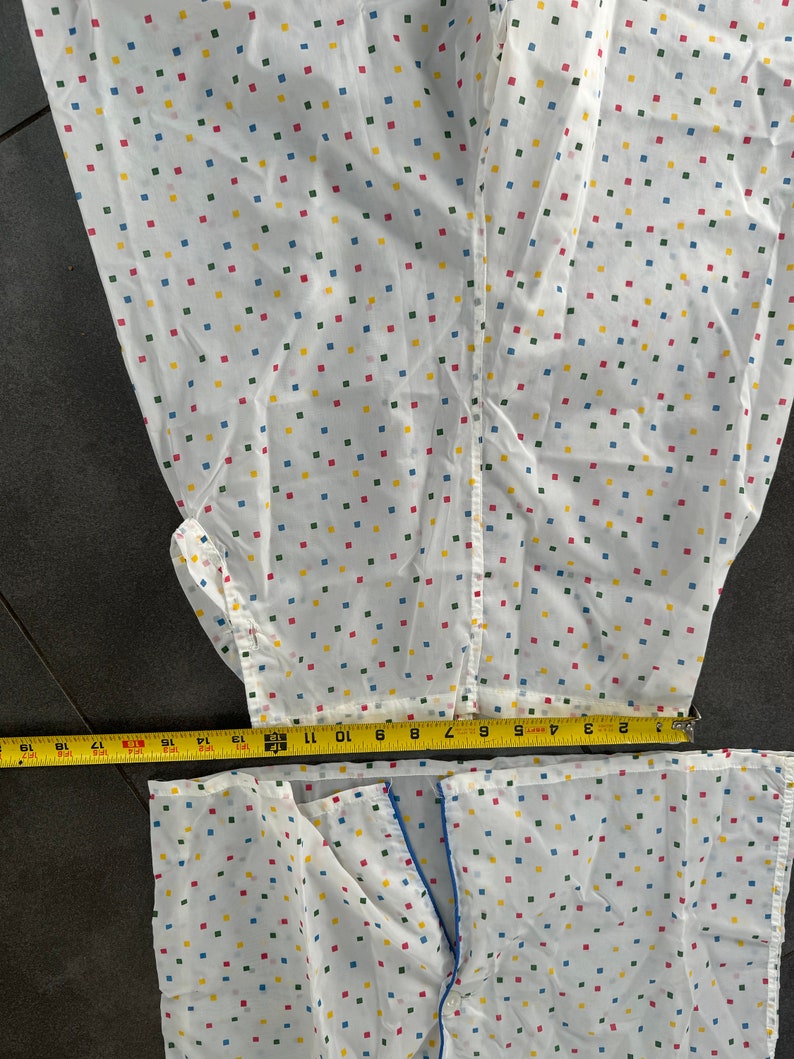 Vintage Styled by Lewis Frimel 5 Piece Pajama Set Nightgown Shirt Pants ...
