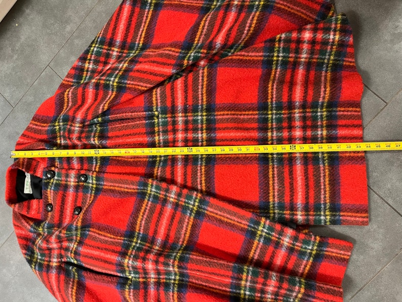 Vintage Una’s Irish Heritage Parties Wool Heavy Plaid Cape - Etsy