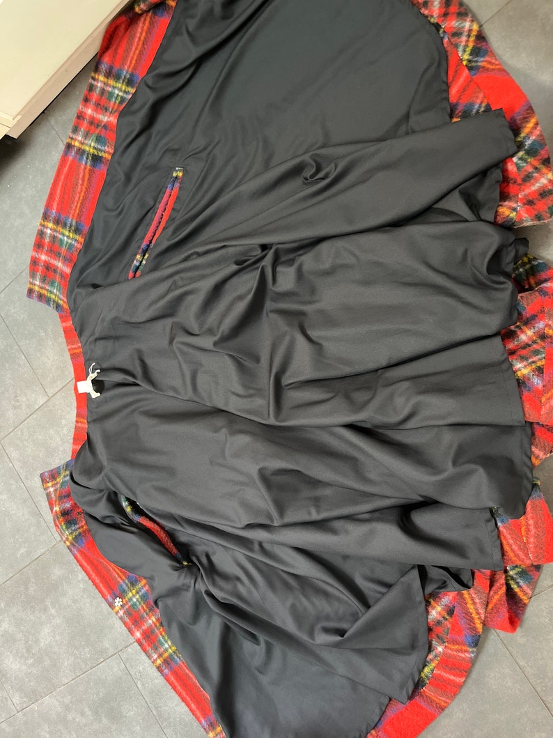 Vintage Una’s Irish Heritage Parties Wool Heavy Plaid Cape - Etsy