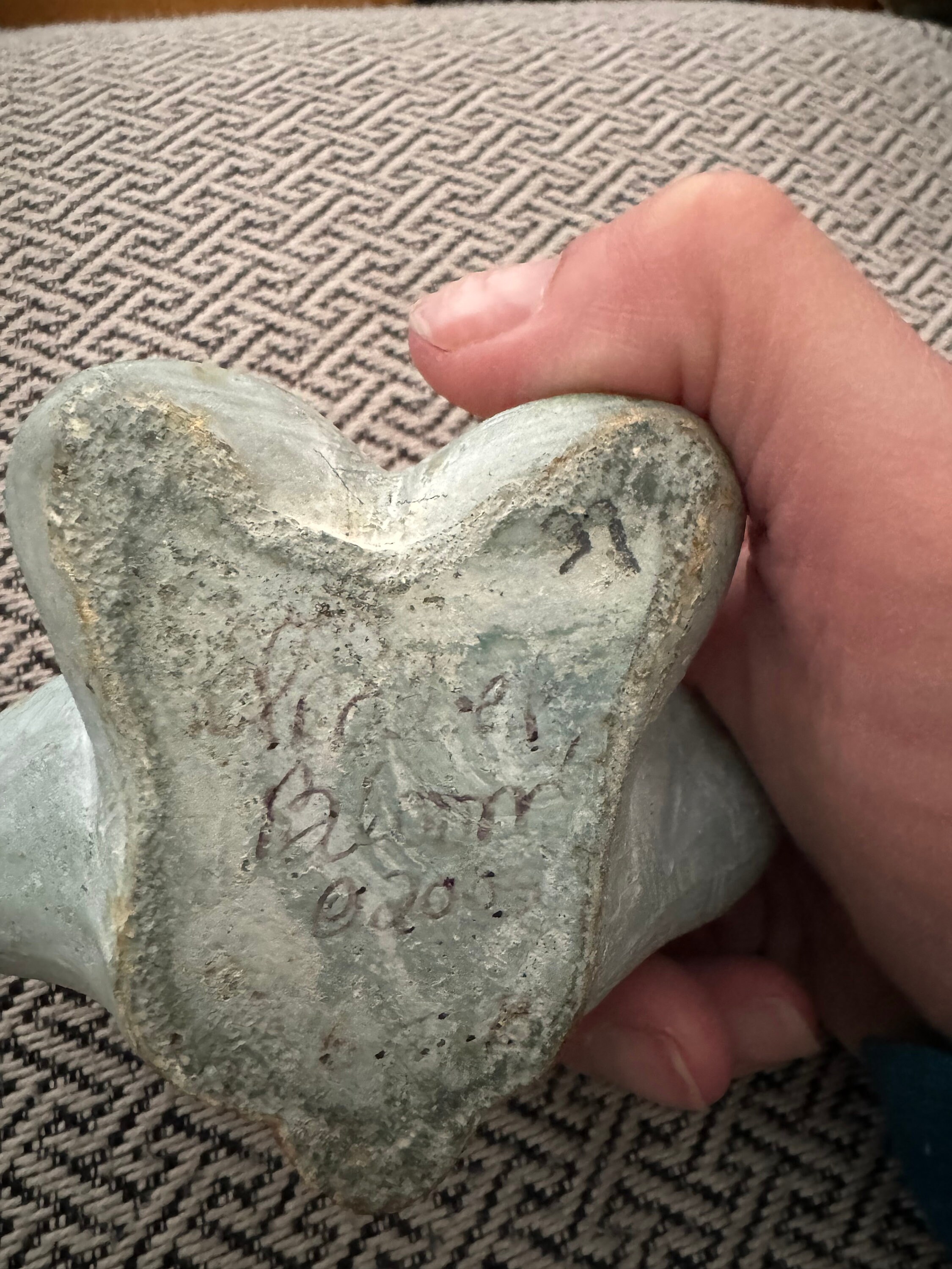 Vintage Singed Isabel Bloom Ceramic and Concrete Flower Floral - Etsy