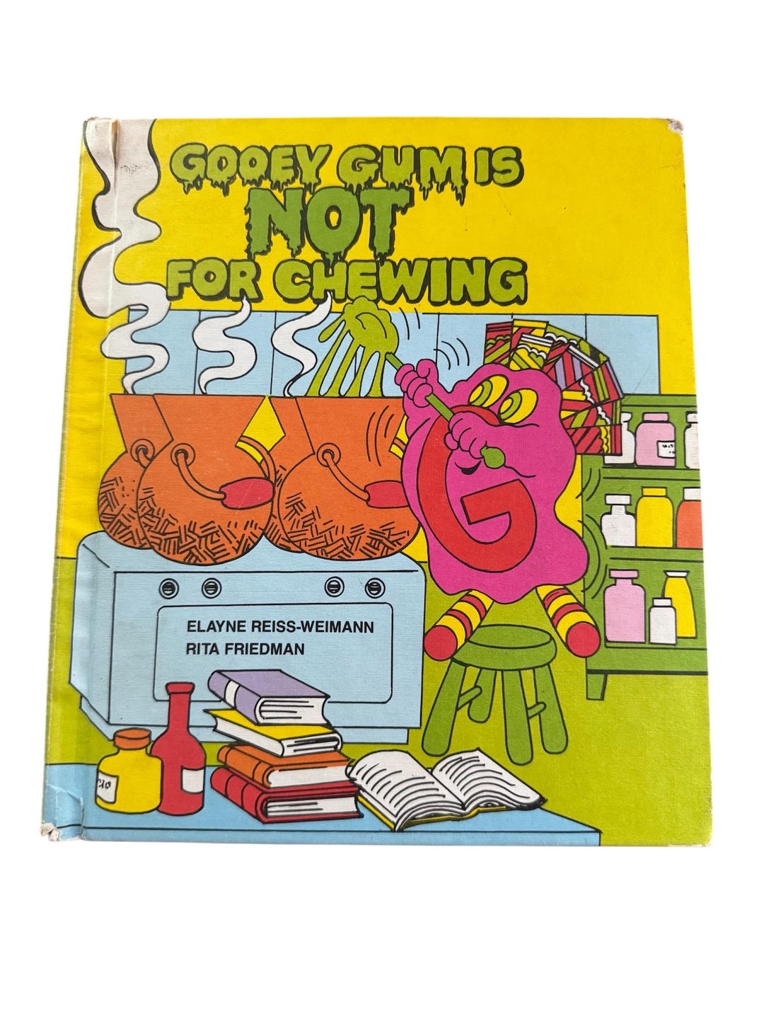 Vintage 1988 Letter People Mr. G Gooey Gum is Not for Chewing Hardcover ...