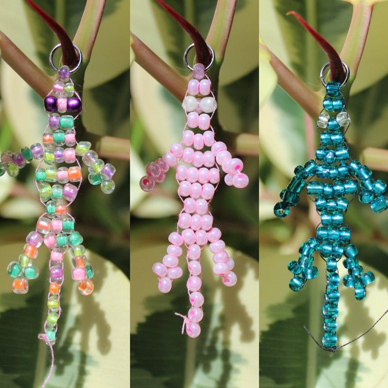 Lizard Keychain - Etsy