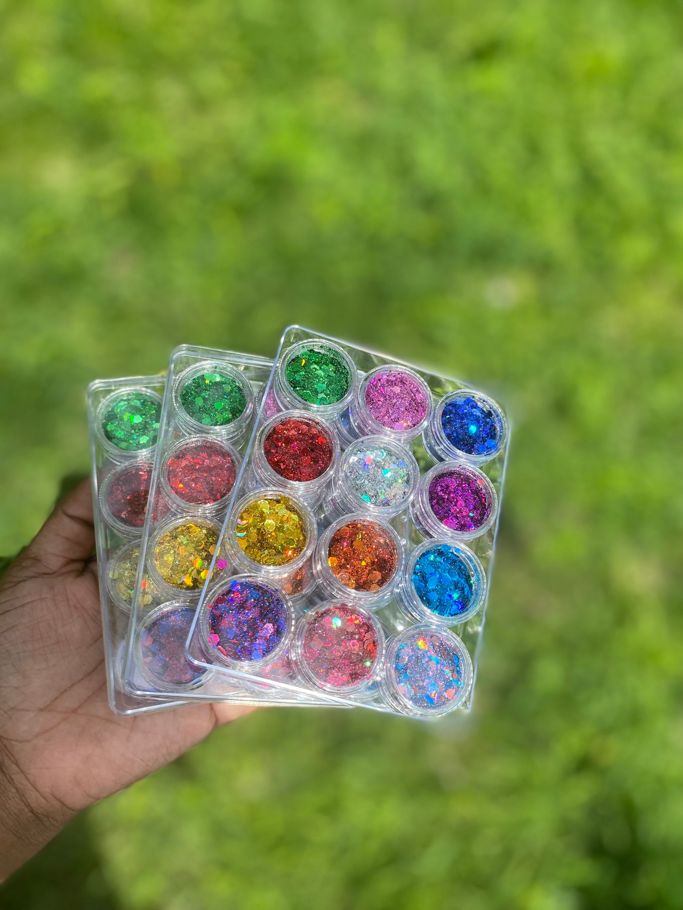 12 Stück Holographic Glitzer Set-Makeup Glitzer Schillernder - Etsy.de